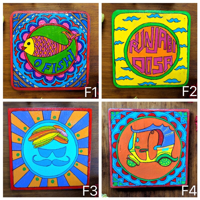 Funky Coasters - Etsy