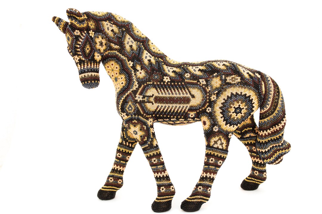 Mexican Indigenous Bead Art From the Huichol Tribe the - Etsy