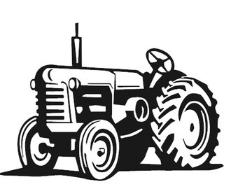 Tractor Decal | Etsy