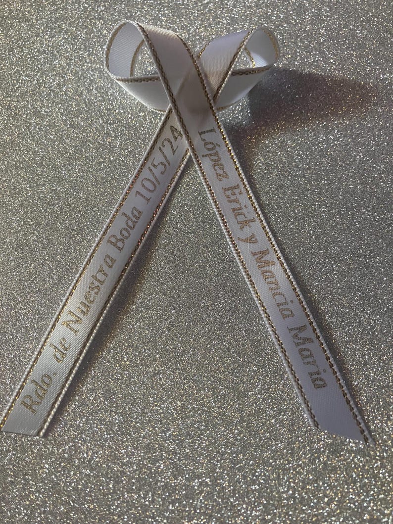 Listones Grabados - Etsy