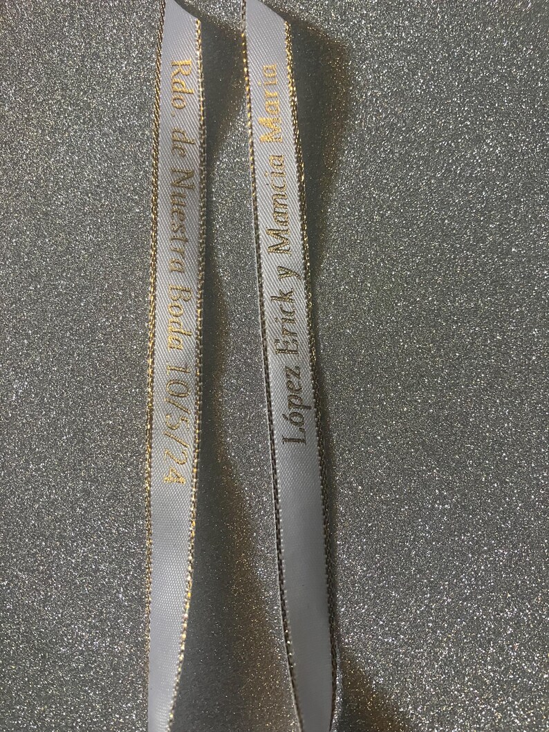 Listones Grabados - Etsy