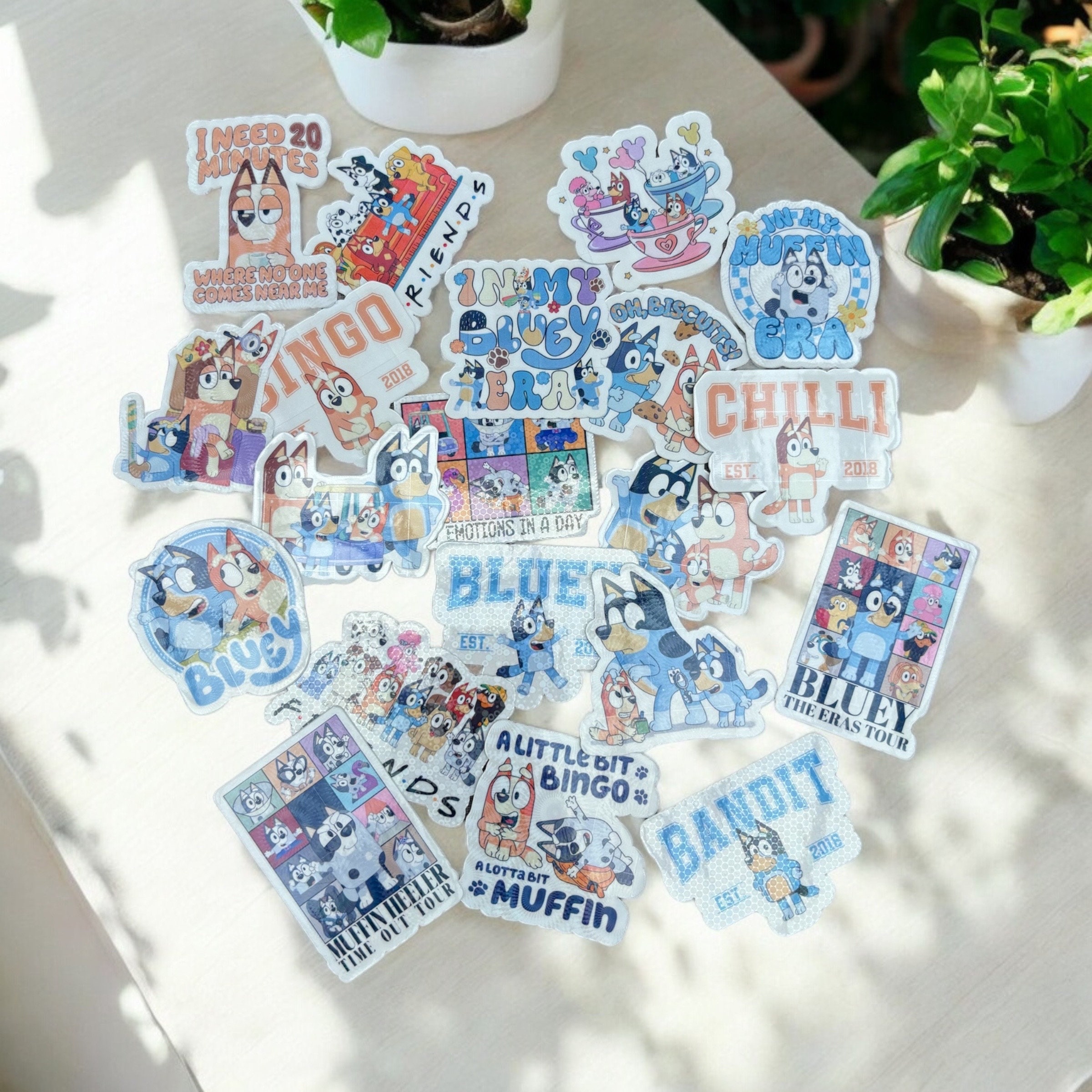 Bluey Sticker Pack of 20 - Etsy