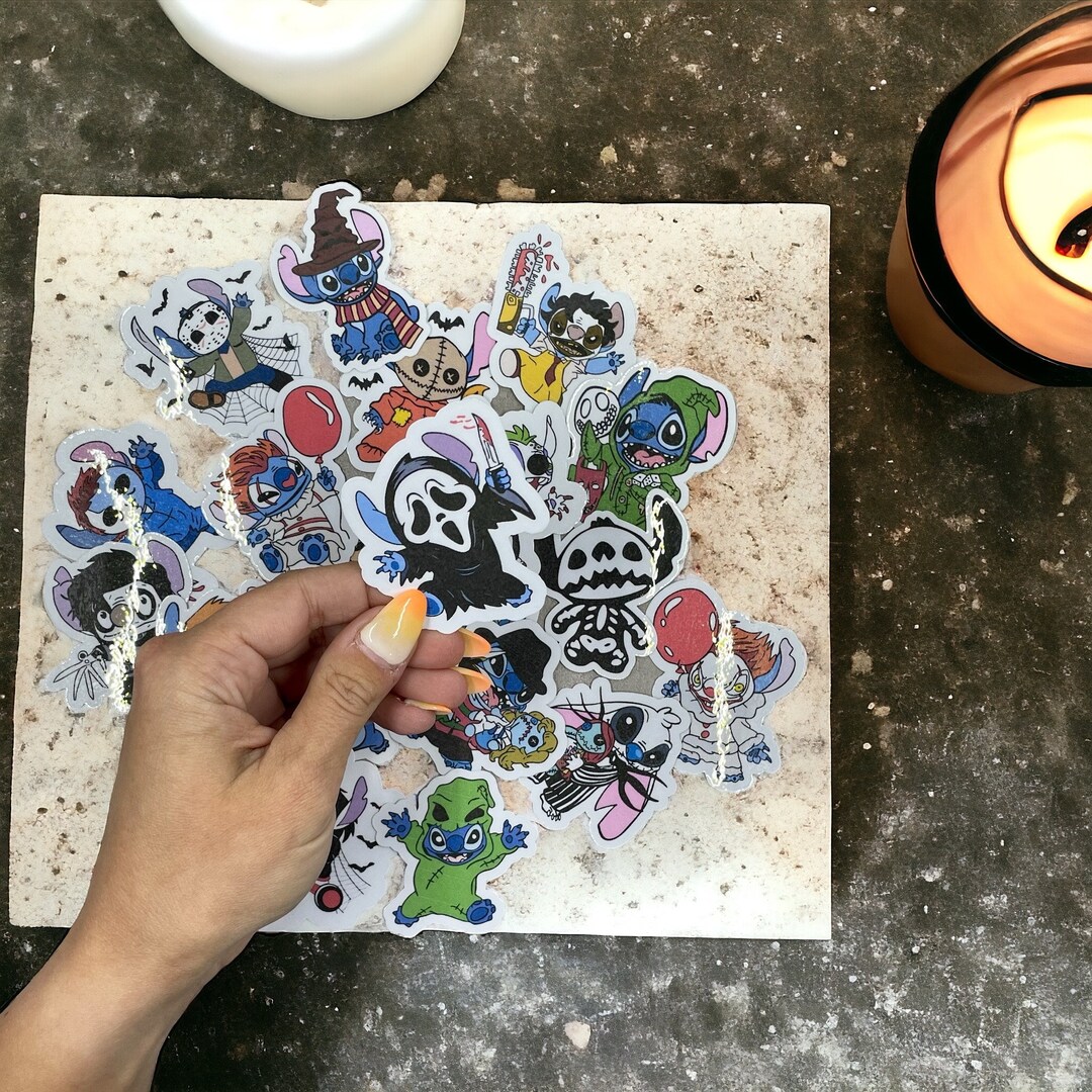 Stitch in Costumes Sticker Pack of 20 - Etsy