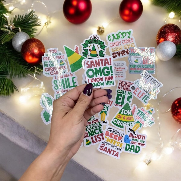 Elf Stickers - Etsy