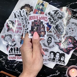Horror Movie Icon Sticker Pack of 20 - Etsy