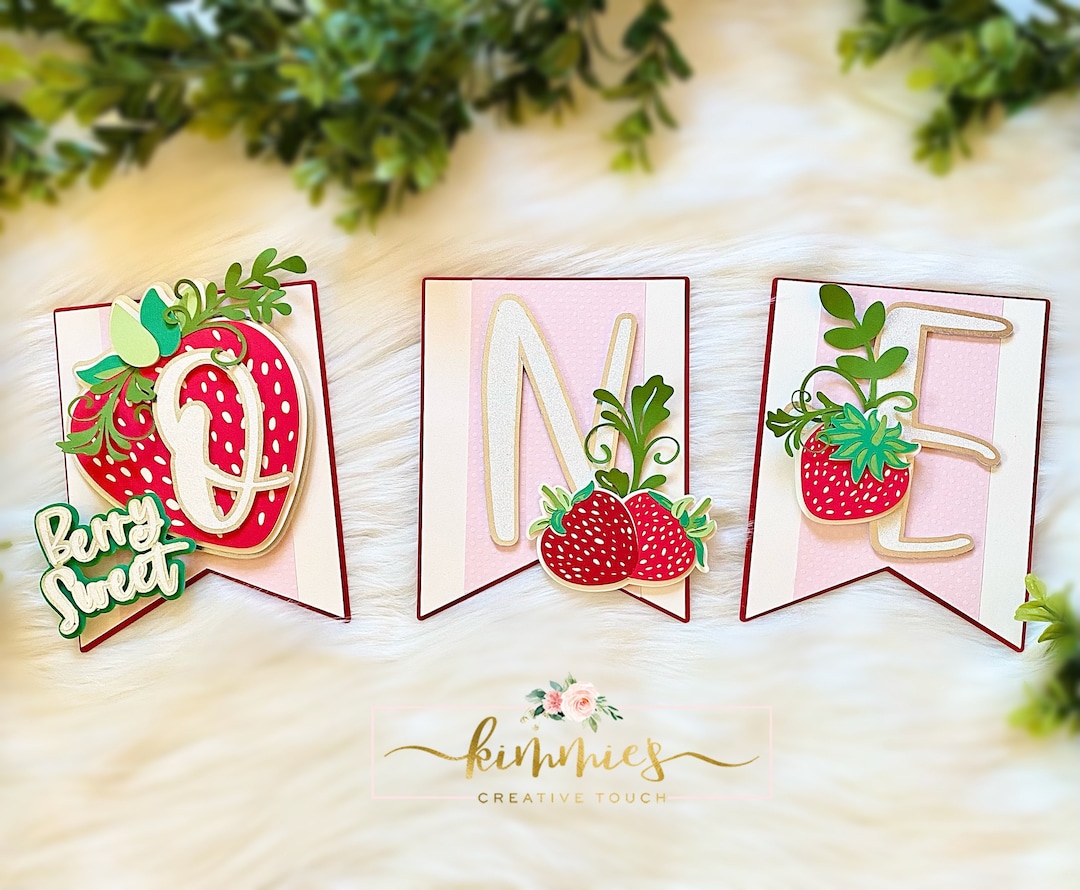 Berry Sweet One Banner Berry Sweet One Party Sweet One Banner Sweet One ...