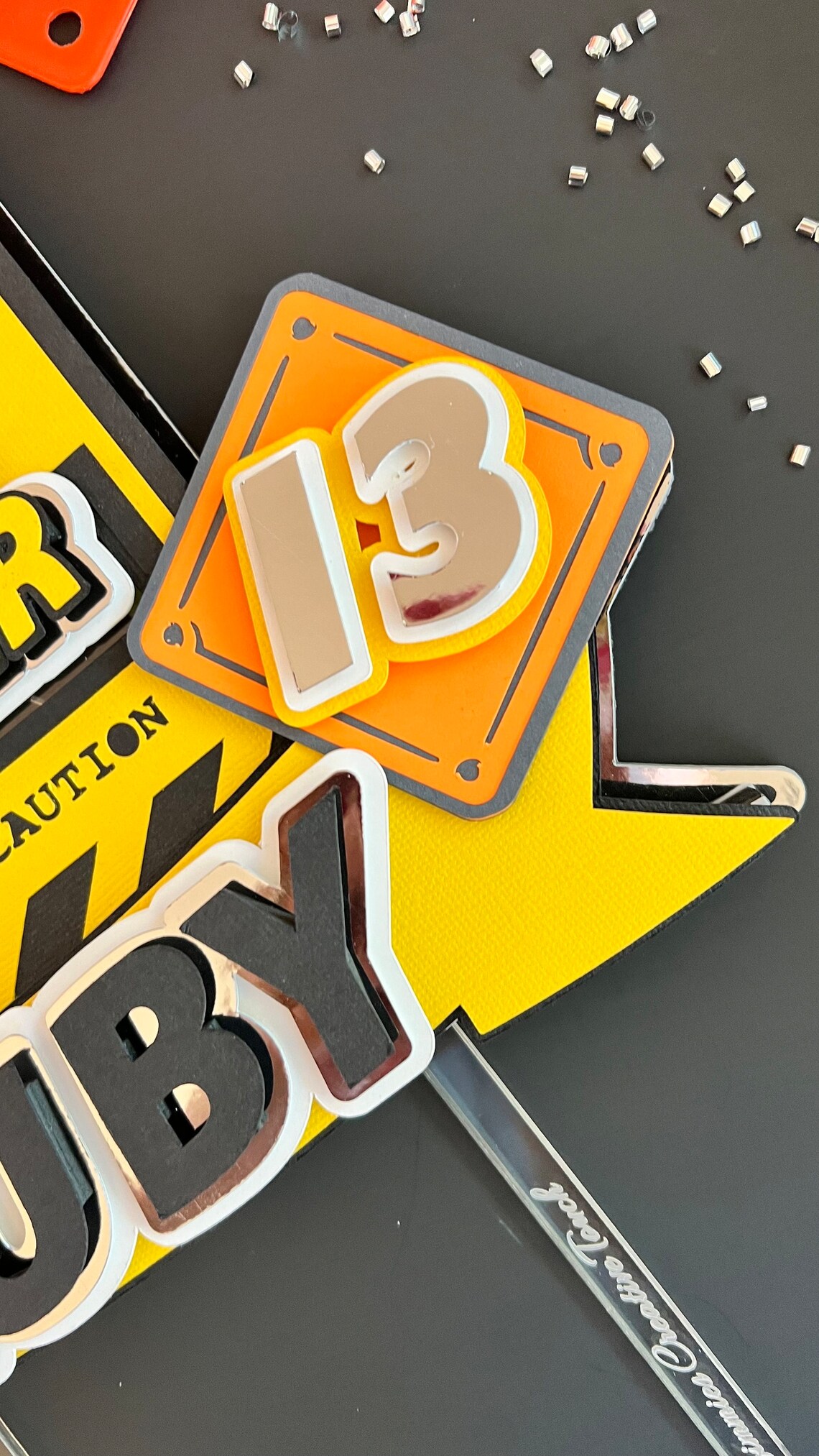 Warning Official Teenager Topper | Official Teenager Caketopper ...