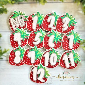 Berry Sweet One 3d Letters | Berry Sweet 1st Birthday | Sweet One ...