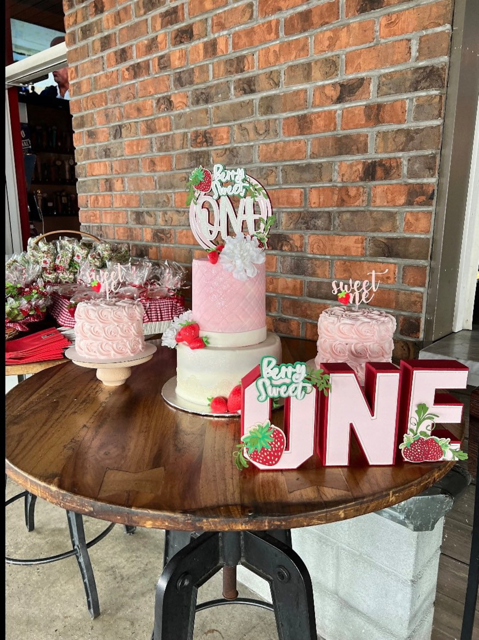 Berry Sweet One 3d Letters | Berry Sweet 1st Birthday | Sweet One ...