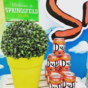 Duff Beer Bottle Label | the Simpsons Duff Beer Labels | the Simpsons ...