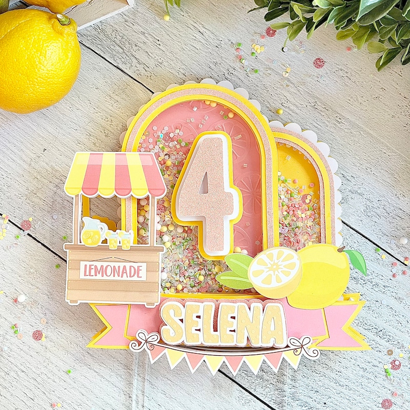 Lemon Cake Topper - Etsy