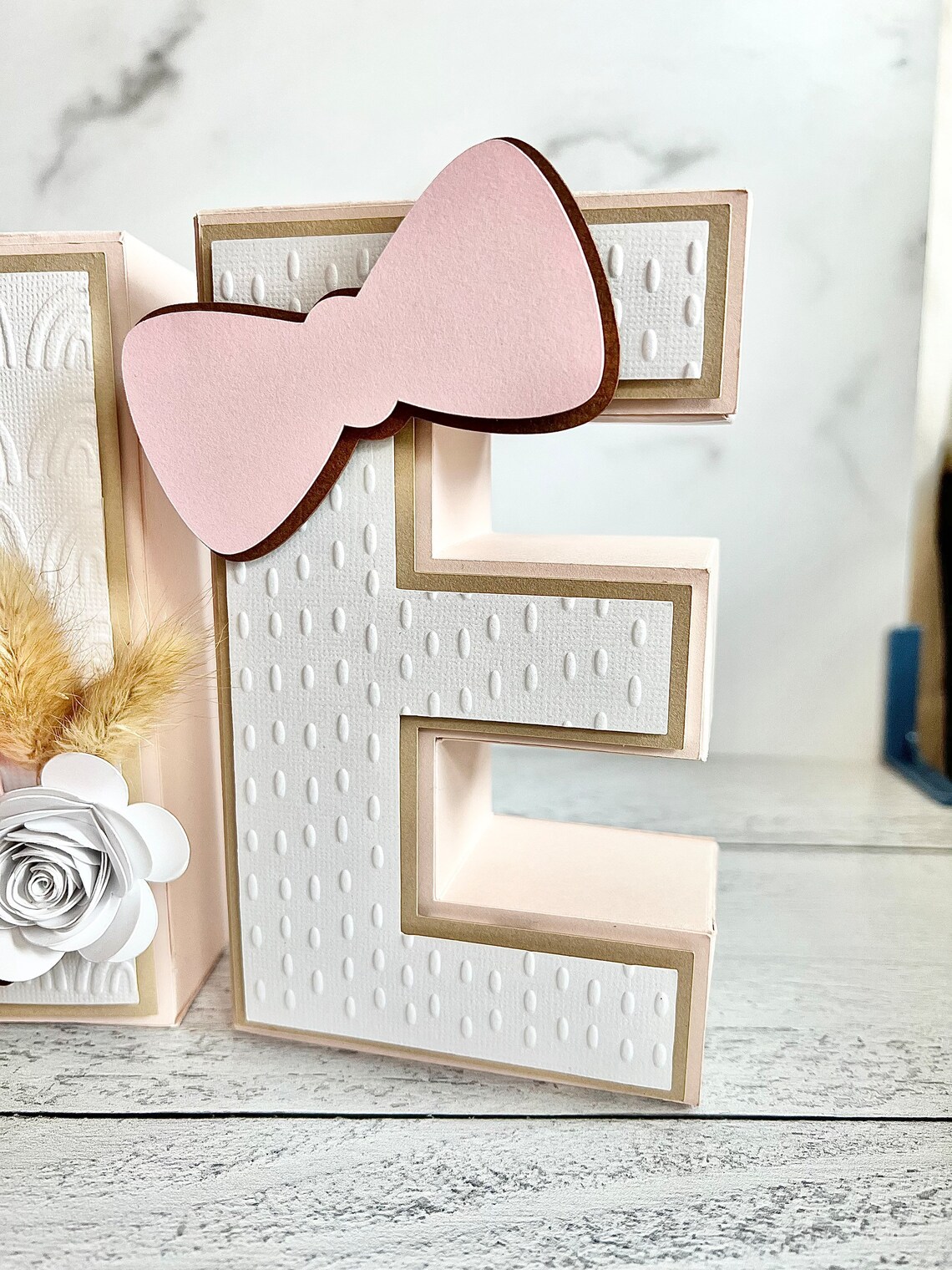 Boho One 3d Letters | Boho Centerpieces | Boho Party Decor | Baby Bear ...
