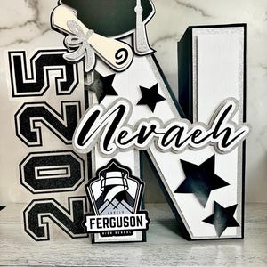 Graduation 3D Letter | Graduation Centerpieces | Graduation Decorations ...