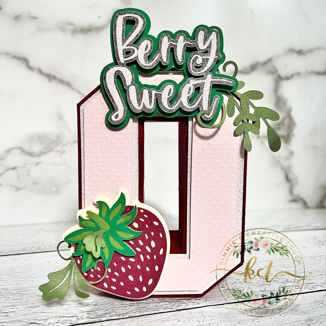 Berry Sweet One 3d Letters Berry Sweet 1st Birthday Sweet - Etsy