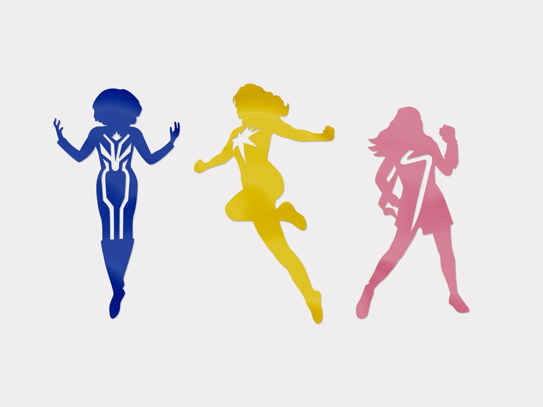 The Marvels Decal Sticker Set - Etsy