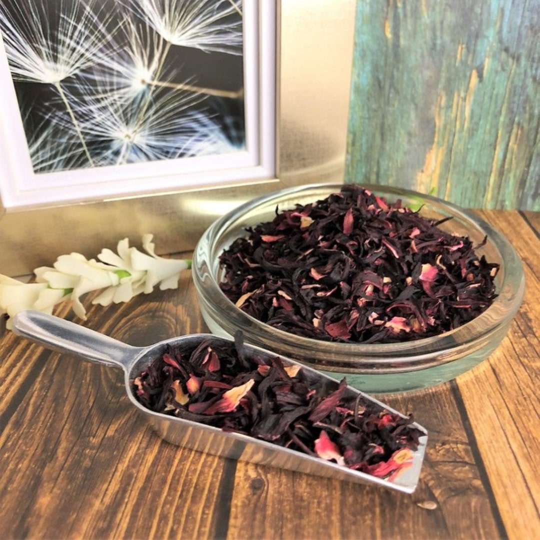 Hibiscus Flowers hibiscus Sabdariffa Cut and Sifted TCM Mei - Etsy