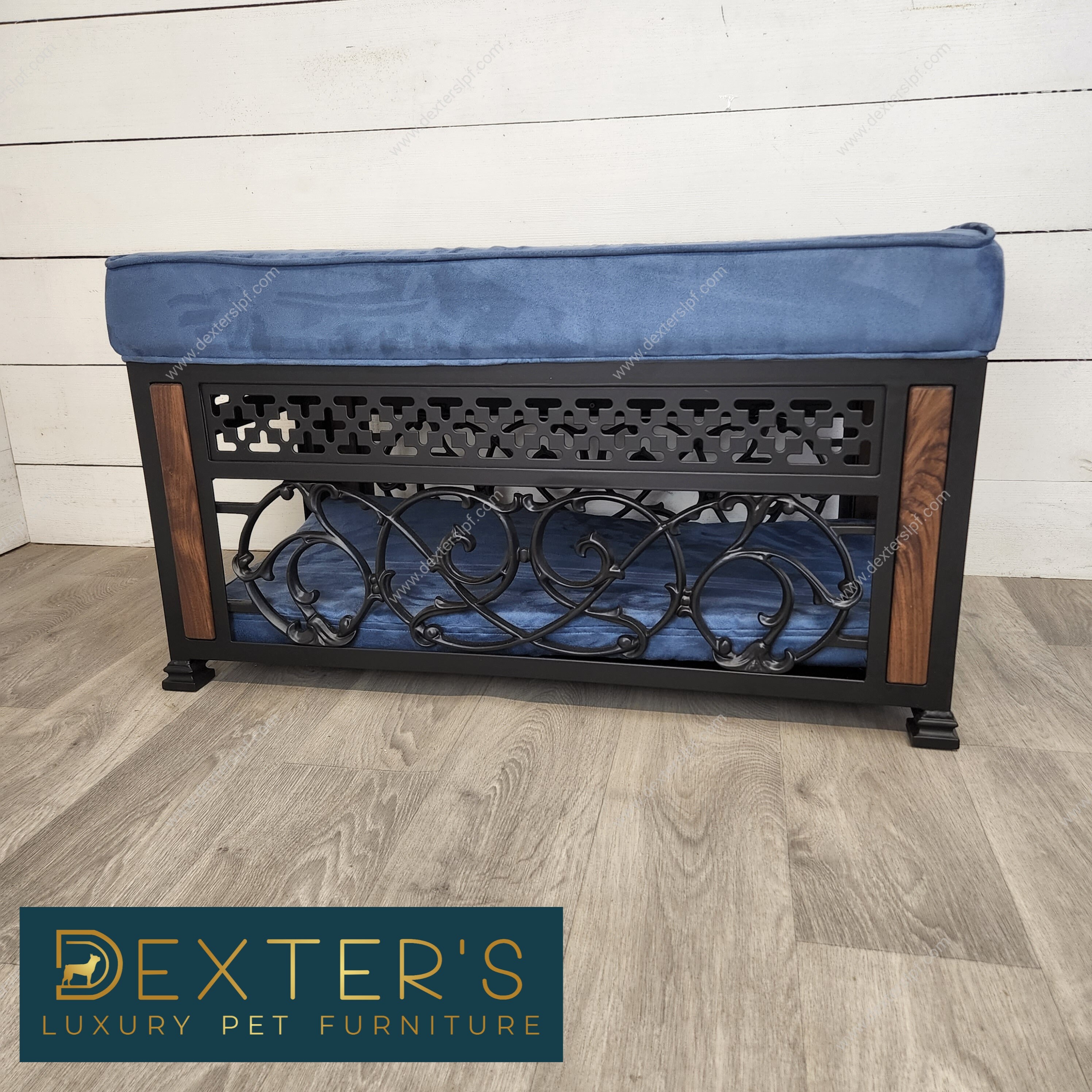 Dash's Bench, Small Pet Furniture, Luxury Dog Crate, Luxury Pet ...