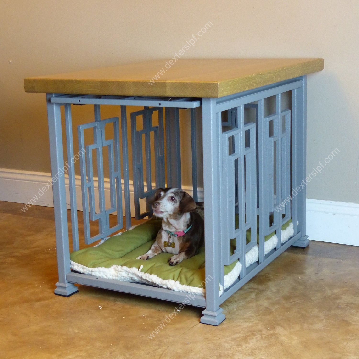 Layla Small, Dog Crate Table, Modern Pet Furniture, Dog Crate Furniture ...