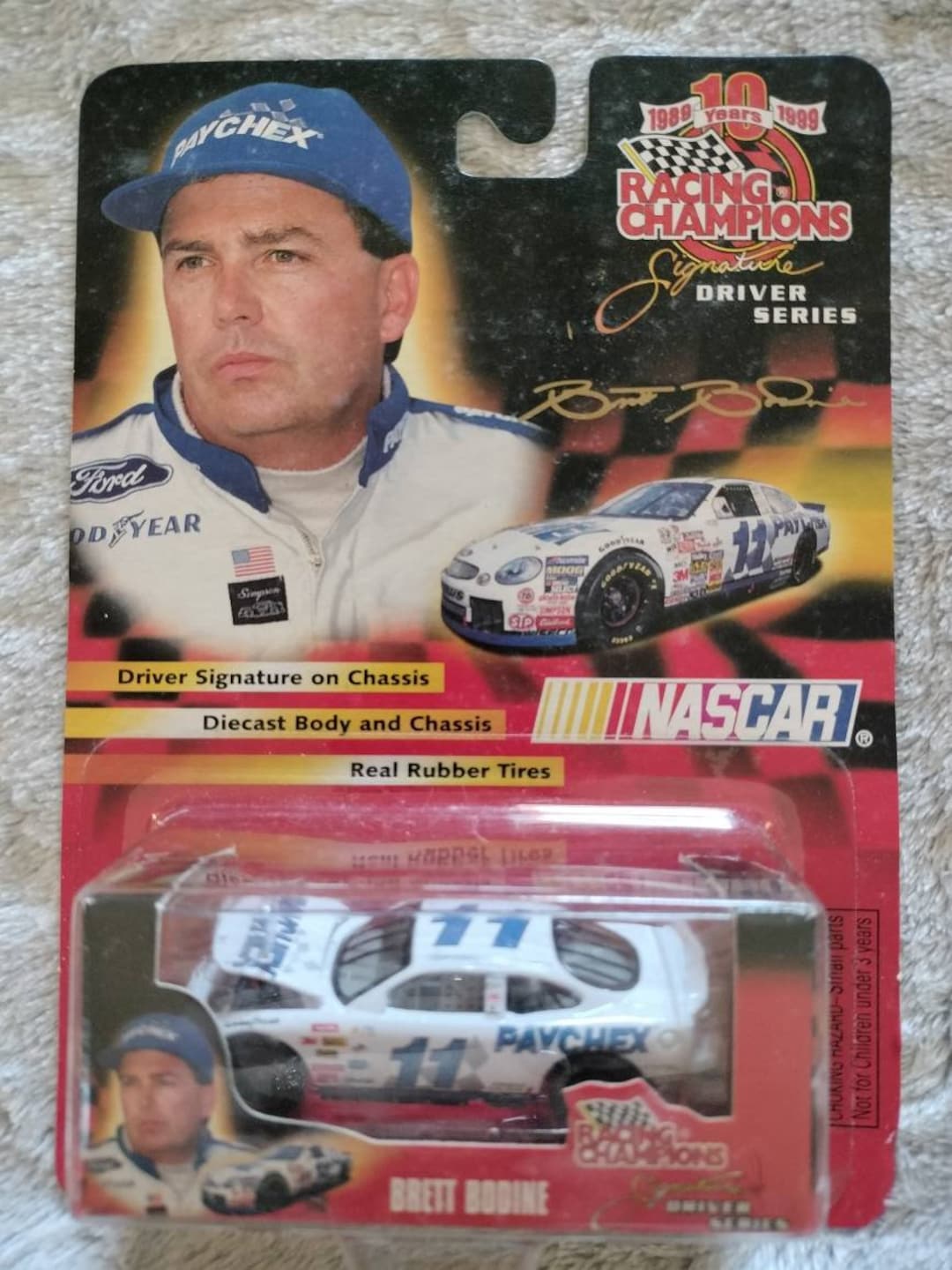 NASCAR Brett Bodine 11 Paychex Racing Champions 1:64 Scale - Etsy