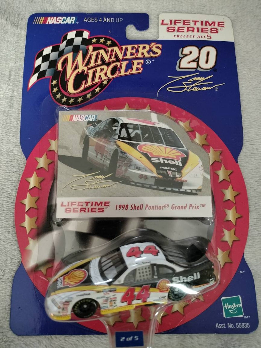 NASCAR Tony Stewart 44 Shell Winner's Circle 1:64 Scale - Etsy