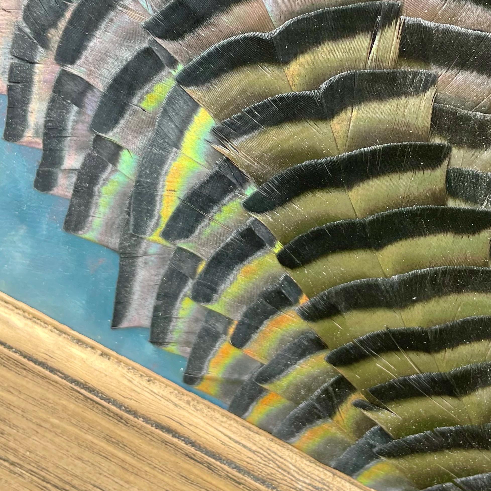 Prairie Storm Cloud - Feather Art -wild Turkey - Etsy