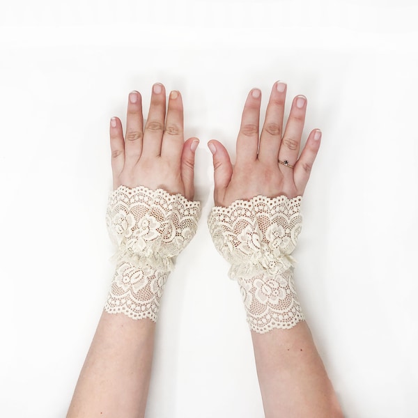 Lace Wrist Cuffs - Etsy