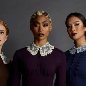 Sabrina Inspired Lace Collar With Organza, Flowers and Filigree ...
