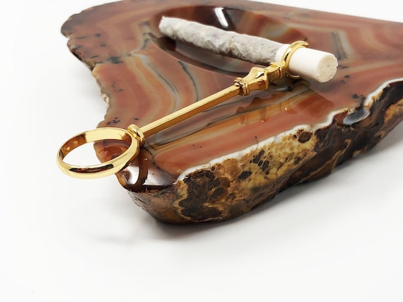 Sceptre Holder Ring Gold or Silver Sizes 5.5 or 6.5 | Etsy