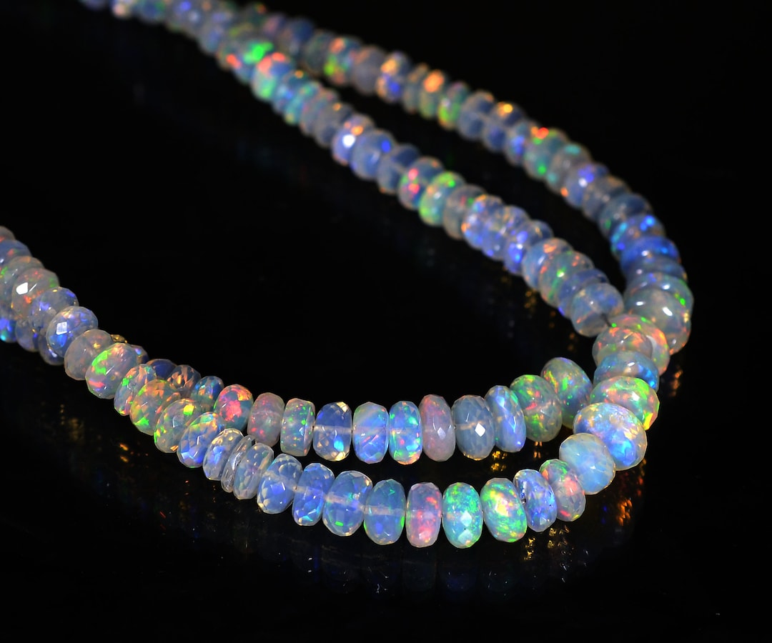 Big Size Opal Amazing Color Opal Stone Beads, Multi Flashy Ethiopian ...