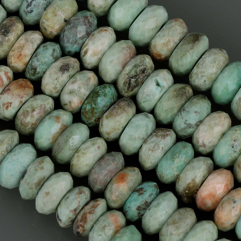 Peru Turquoise Stone Beads Natural Peruvian Turquoise - Etsy