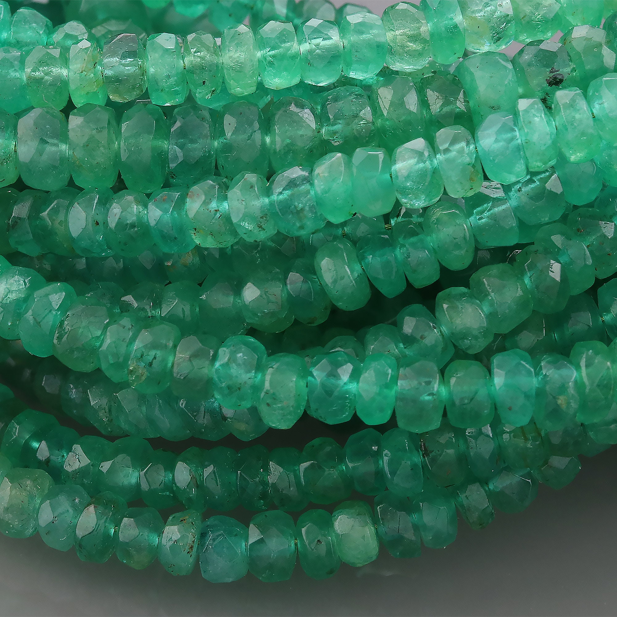 Zambian Emerald Beads Making Jewelry Gemstone Beads Handmade - Etsy