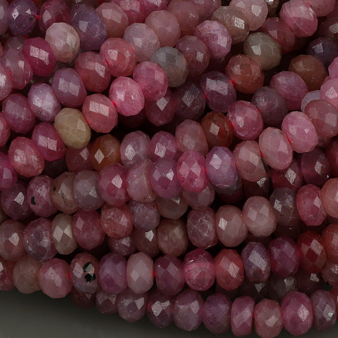 Natural Ruby Stone Beads, Ruby Gemstone Beads, Stone Ruby Beads ...