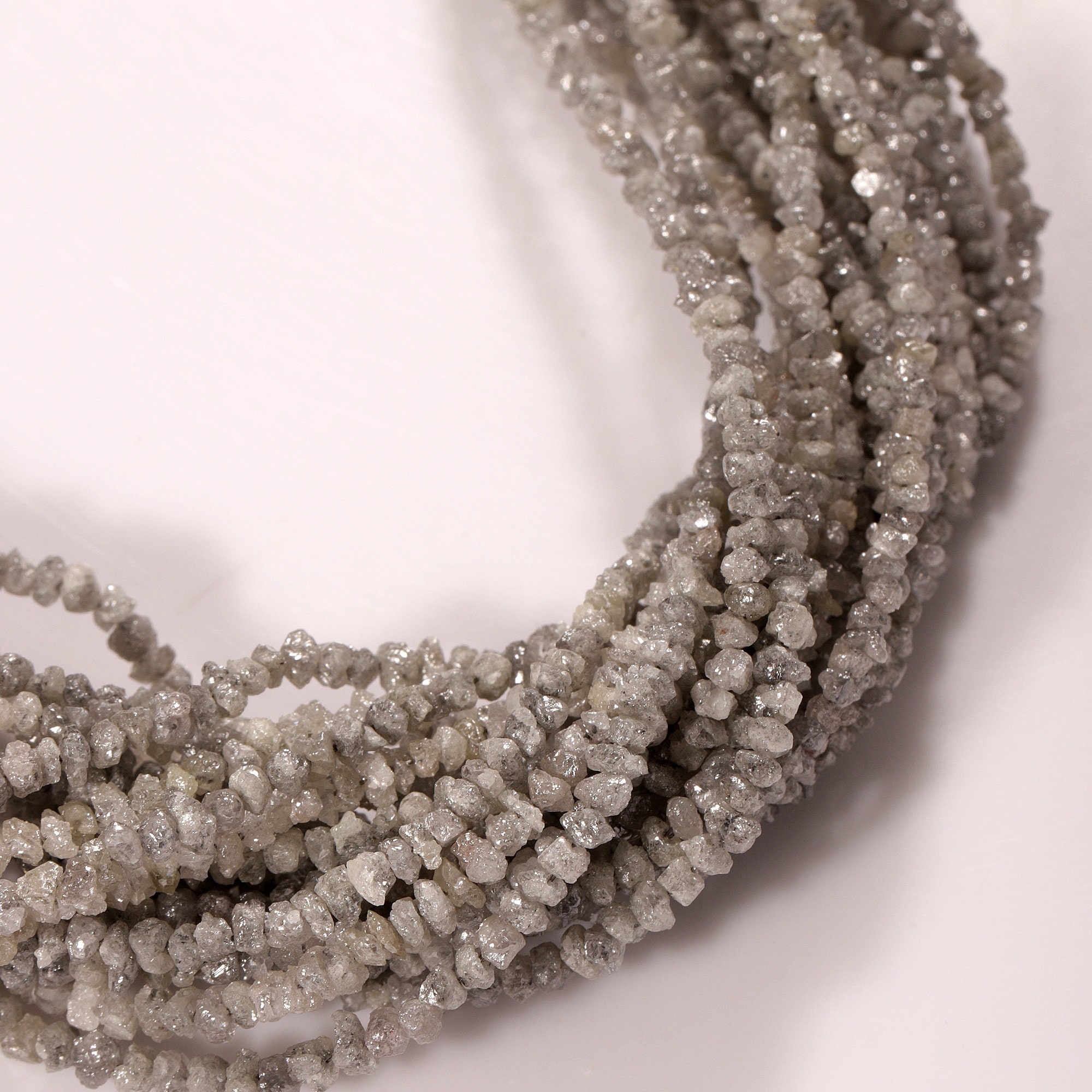 Natural Diamond Beads Diamond Chips Rough Diamond Beads - Etsy