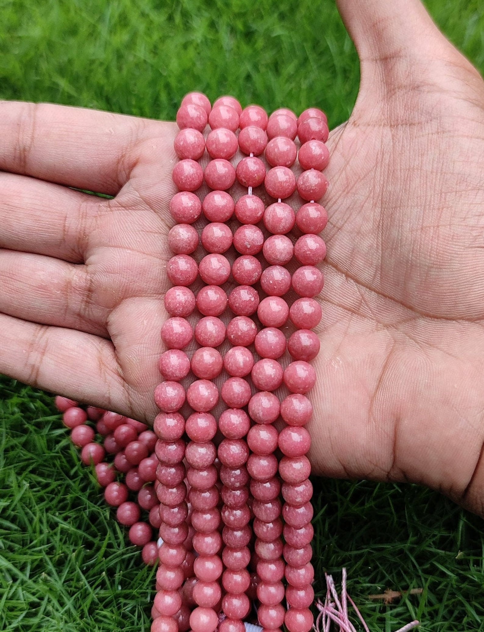 100%natural Thulite Stone Beads Gemstone Thulite Beads Smooth - Etsy