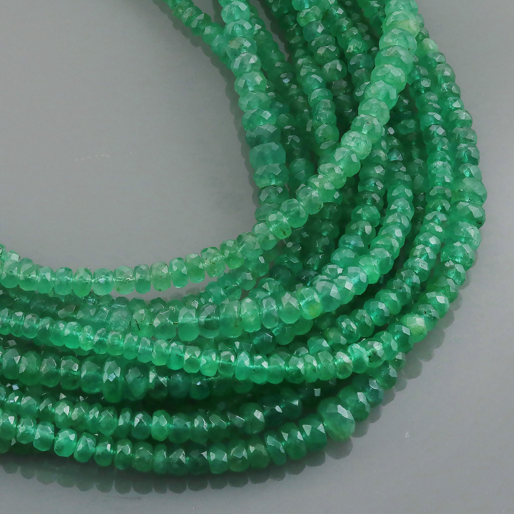 Zambian Emerald Beads Making Jewelry Gemstone Beads Handmade | Etsy