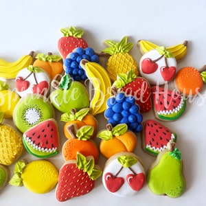 Mini/small Tutti Frutti Cookies - Two-tti Frutti Cookies -tutti Fruitti ...