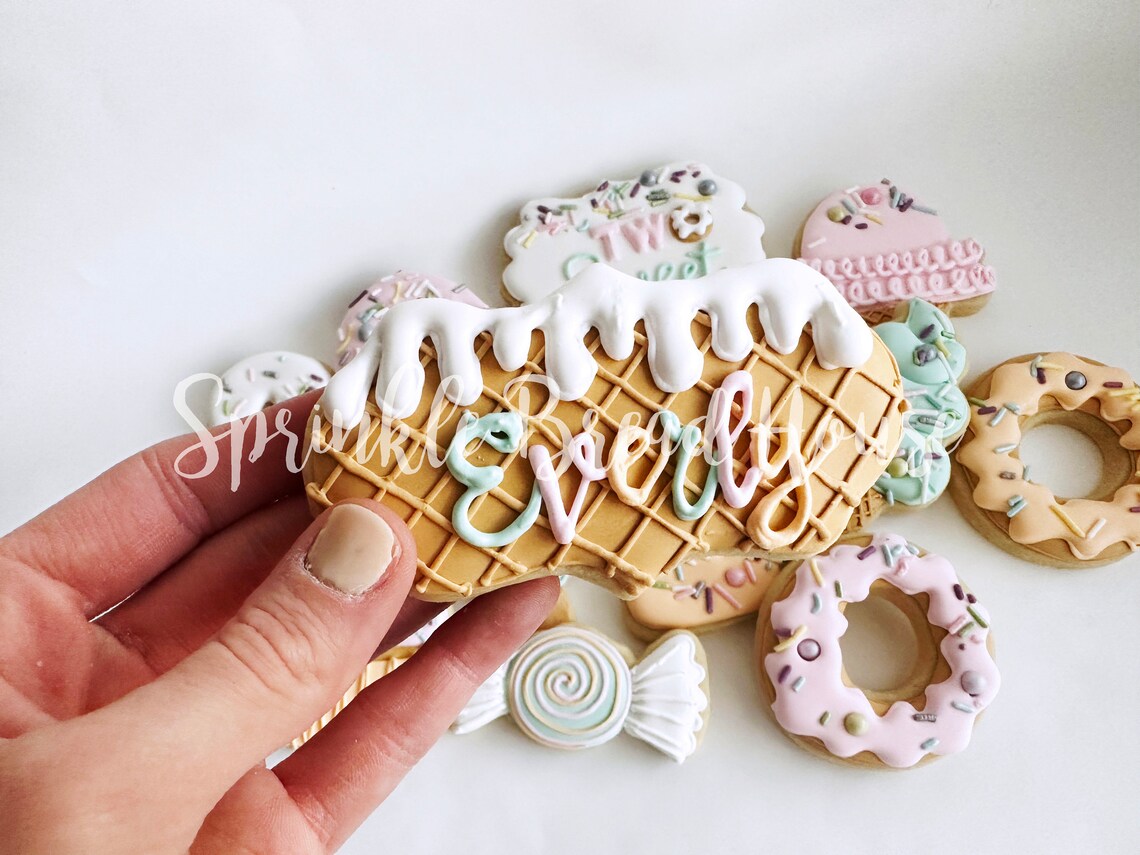 Two Sweet Cookies - Two Sweet Birthday Party Favors - Too Sweet Party ...