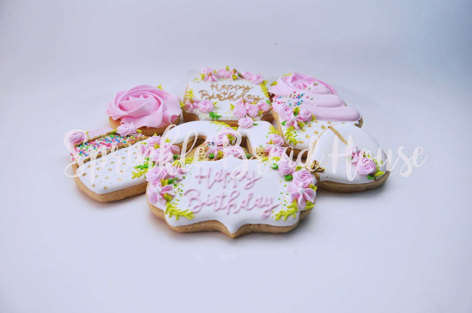 21st Birthday Cookies - Girl Birthday Party Gift - Adult Birthday ...