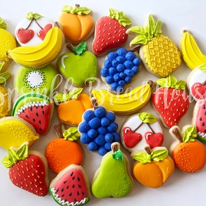 Mini/small Tutti Frutti Cookies - Two-tti Frutti Cookies -tutti Fruitti ...