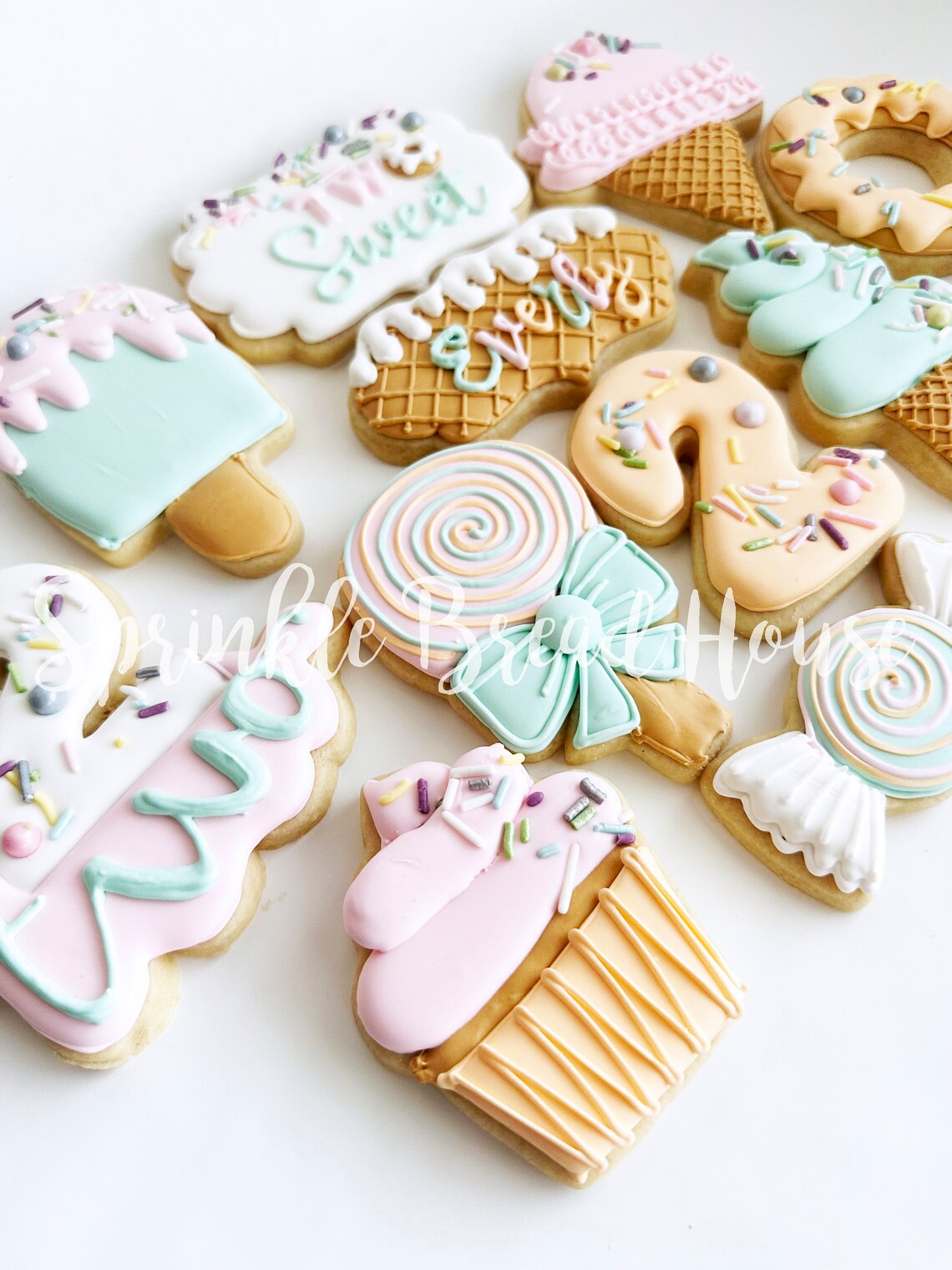 Two Sweet Cookies - Two Sweet Birthday Party Favors - Too Sweet Party ...