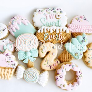Two Sweet Cookies - Two Sweet Birthday Party Favors - Too Sweet Party ...