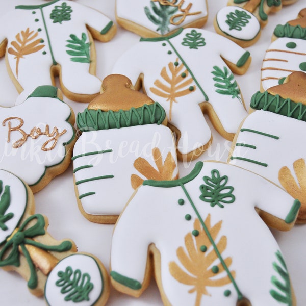 Baby Bib Cookies - Etsy
