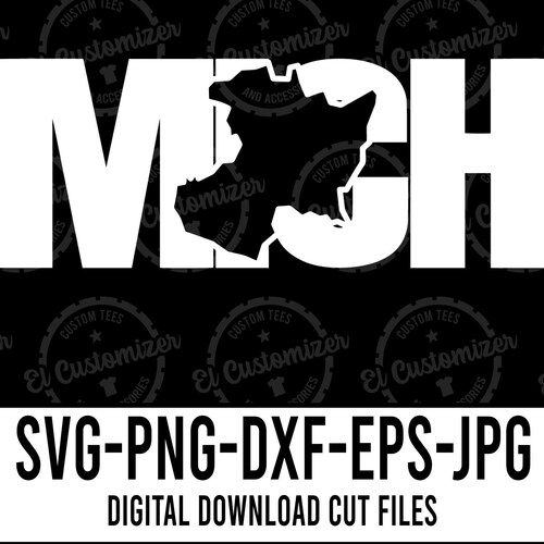 Michoacan SVG Cut Files Svg Png Dxf Jpg Eps Digital Files for - Etsy