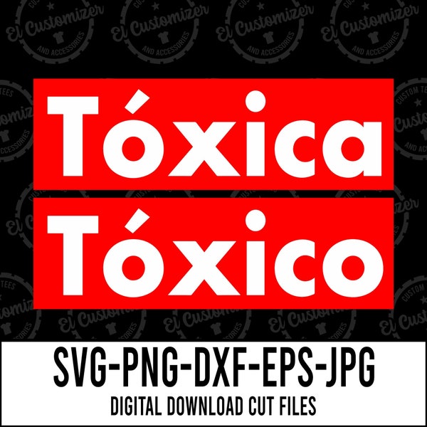 Toxico Svg - Etsy