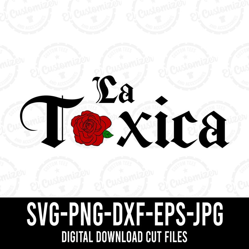 Toxica Svg - Etsy