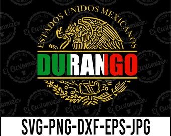 Ciudad De Mexico SVG Mexican Eagle Tricolor Cut Files Svg Png Dxf Jpg ...