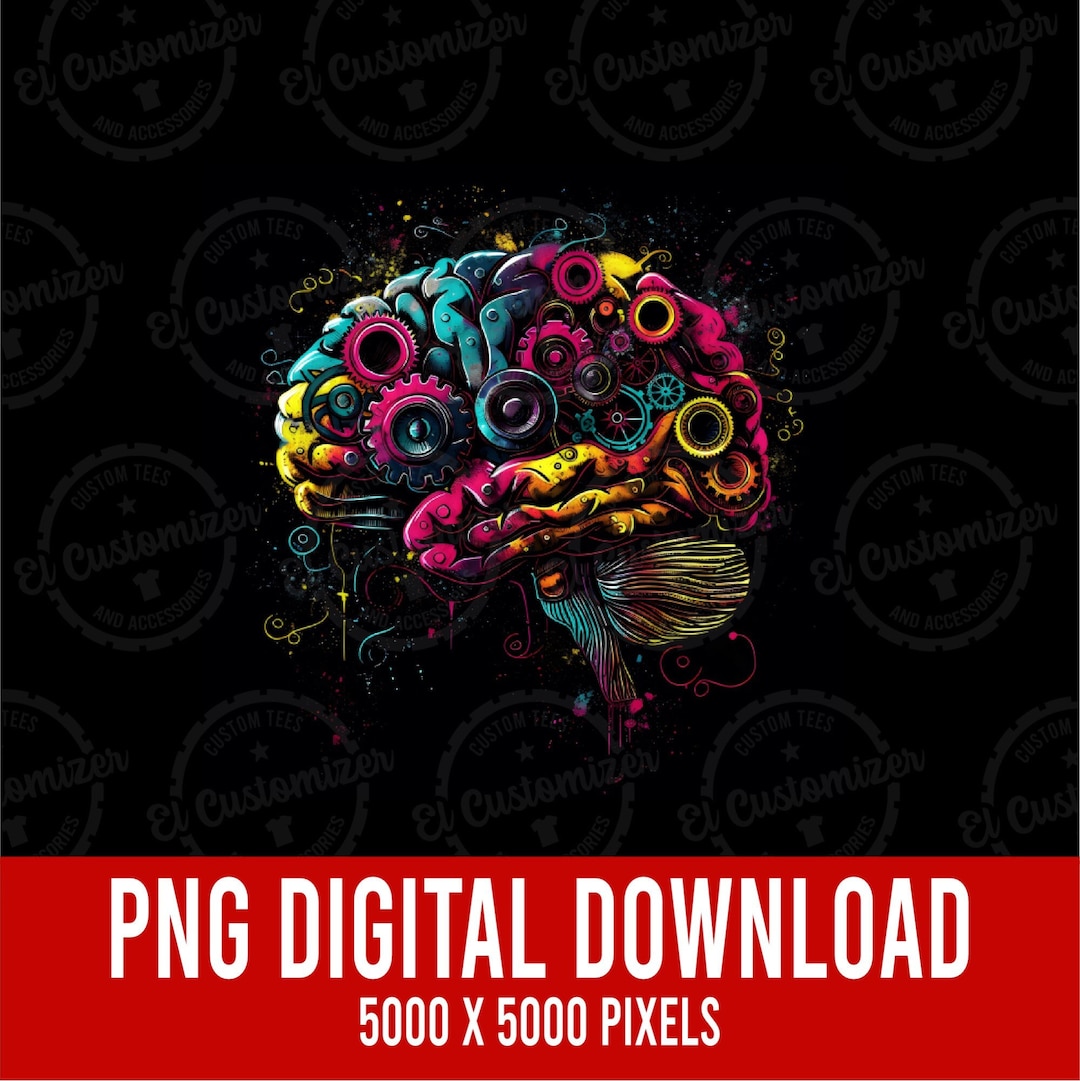 Colorful Brain PNG Clipart Brain Illustration, Neurology Digital ...