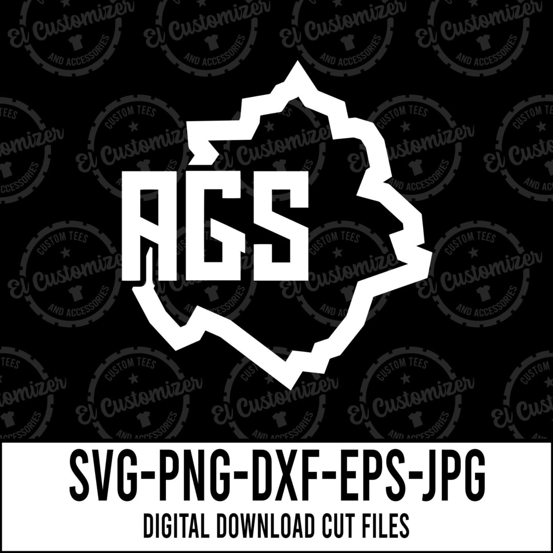Aguascalientes SVG Cut Files: AGS Logo (digital Download) - Etsy