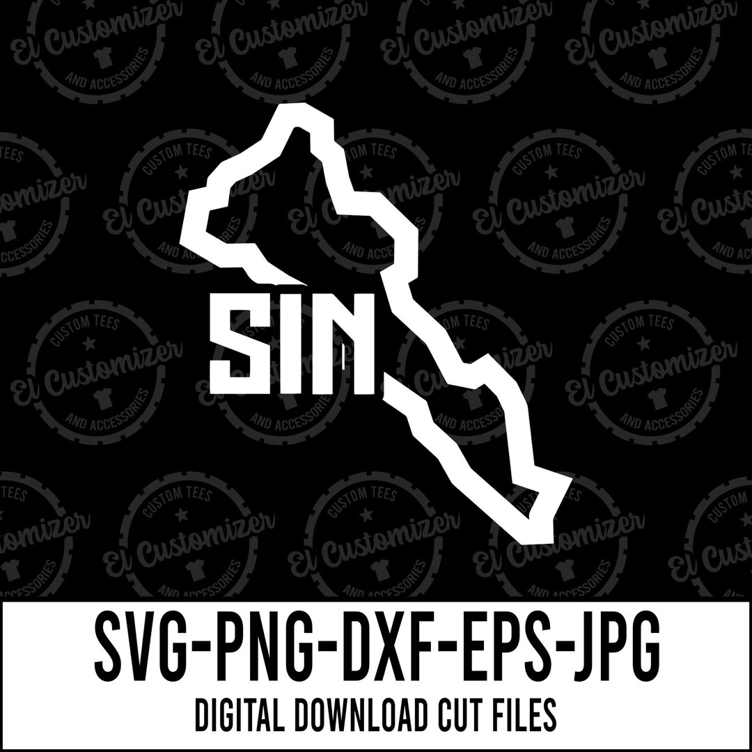 Sinaloa Map SVG Cut Files for Cricut & Silhouette (digital Files) - Etsy