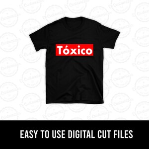 Toxica SVG Toxico SVG for Couples Cut Files Svg Png Dxf Jpg Eps Digital ...